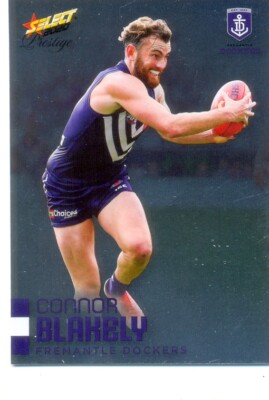 2020 SELECT AFL FOOTY STARS PRESTIGE METAL FOIL Card 56 Connor Blakely ...