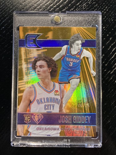 2021-22 Panini Chronicles Essentials Basketball Josh Giddy RC 75th Ann ...