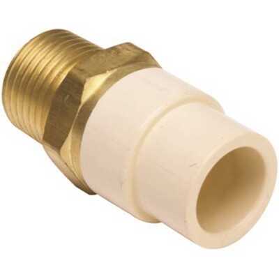 3/4 in. CPVC Socket x 3/4 in. MIP, CPVC/Brass Transition Adapter | eBay