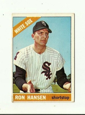 1966 TOPPS #261 Ron Hansen: Chicago White Sox: Pitcher: Baseball Card ...