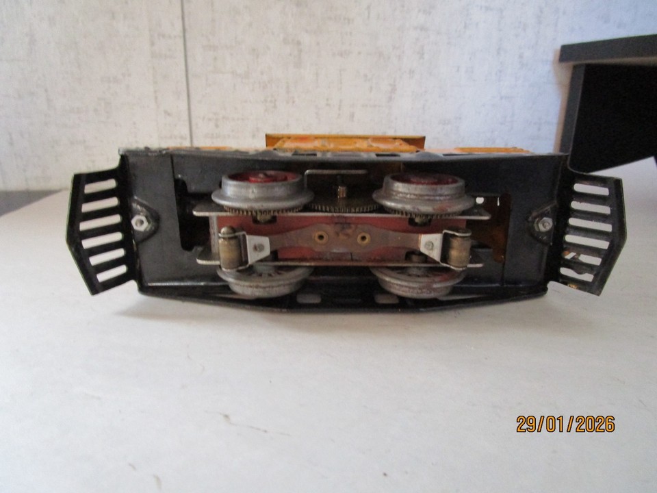 American Flyer, O Gauge, Uncommon Prewar Orange 1218 Loco | eBay