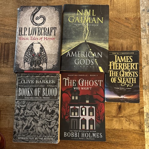 horror books lot. Five Books | eBay