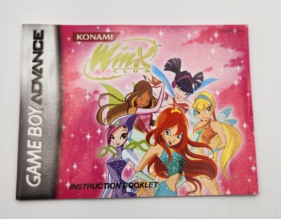 Winx Club (Nintendo Game Boy Advance GBA) Manual ONLY | eBay