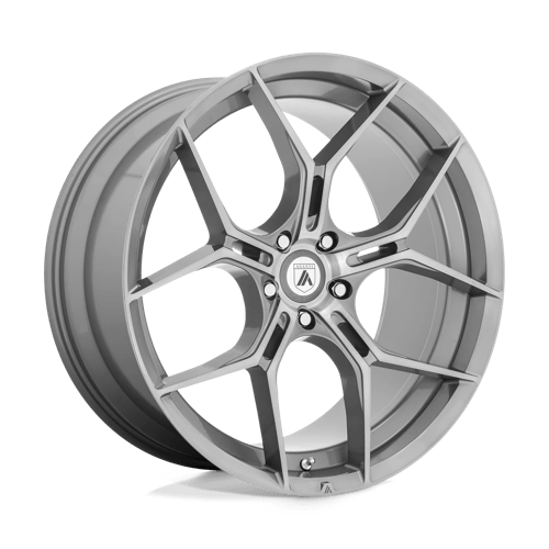 Asanti Black ABL-37 MONARCH 20X9 5X112 38 72.56 TITANIUM BRUSHED Wheel ...