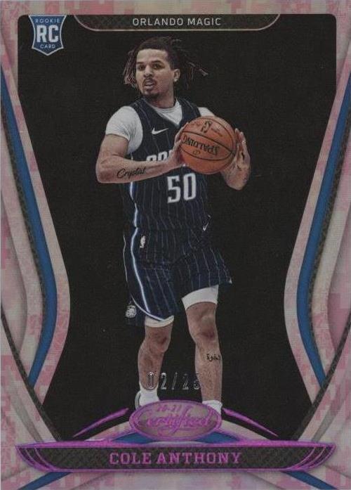 2020-21 Panini Certified - Cole Anthony #186 Mirror Camo /25 (RC) for ...