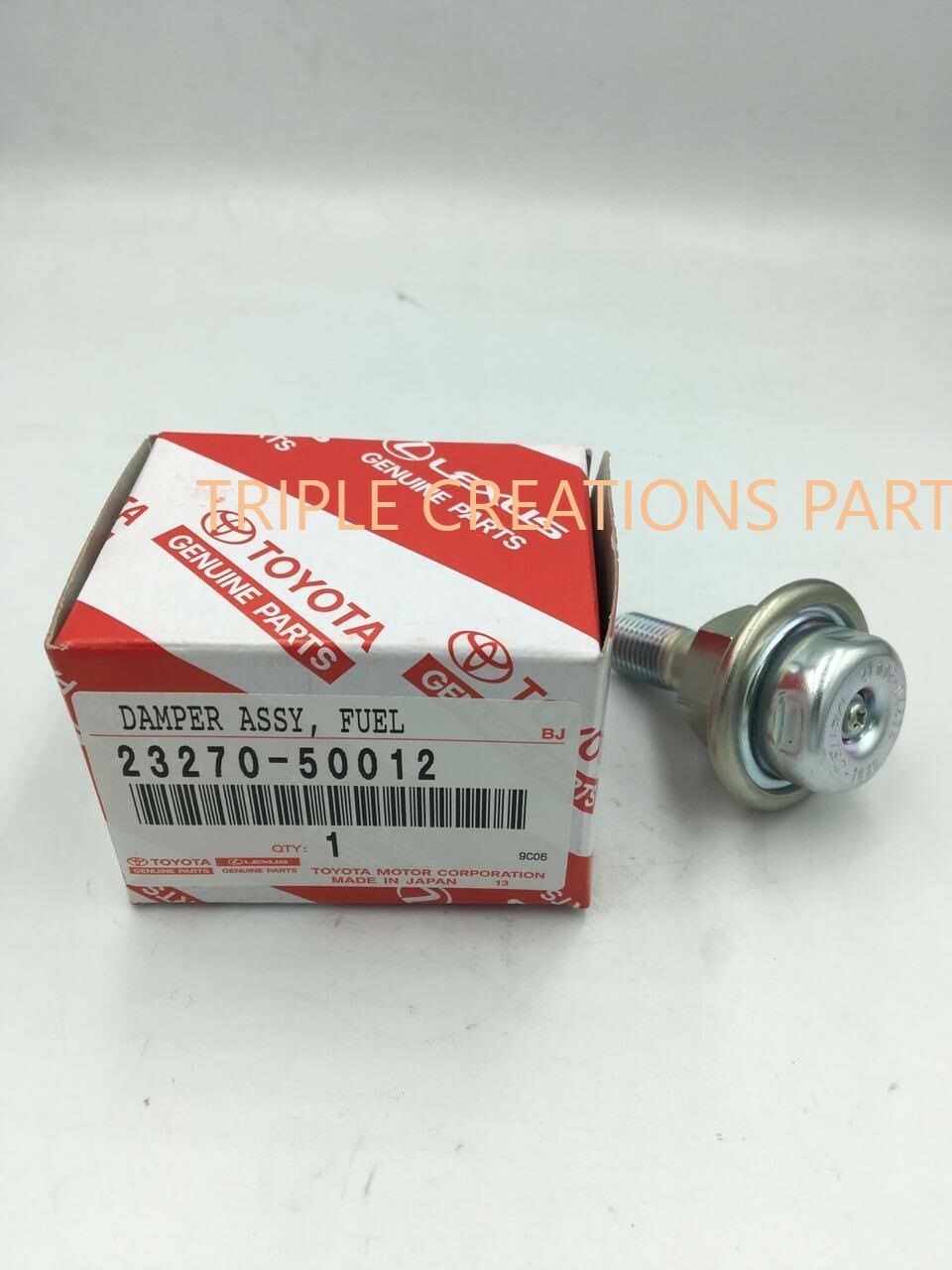 2327050012 Genuine Toyota Damper Assy Fuel Pressure Pulsation 23270 ...