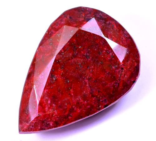 758.00 CT Naturel Géante Rubis Rouge Certifié Museum Use Earth-Mined ...