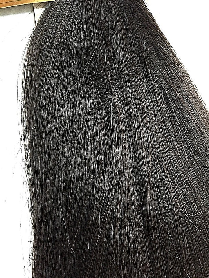 100% Human Hair for Braiding, 18-20" Long Yaki Bulk in Many Colors by ...