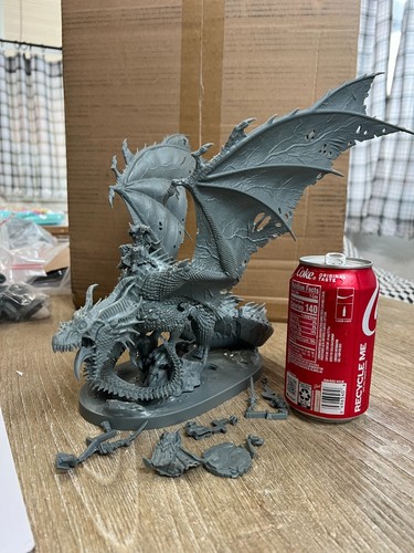 Dragon W/ Death Knights MTD, FOOT Reaper Bones 6 Kickstarter 30th Anniversary a | eBay