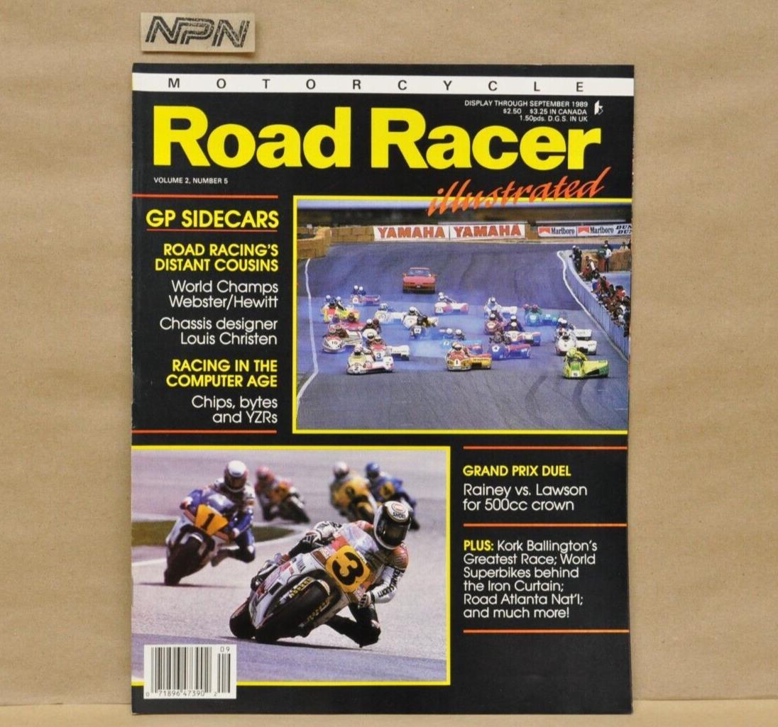 Vtg '89 Motorcycle Road Racer Illustrated GP Side Cars Wayne Rainey ...