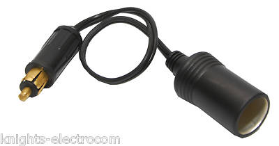 HELLA PLUG TO CIG CIGAR SOCKET ADAPTOR truck bike power socket | eBay