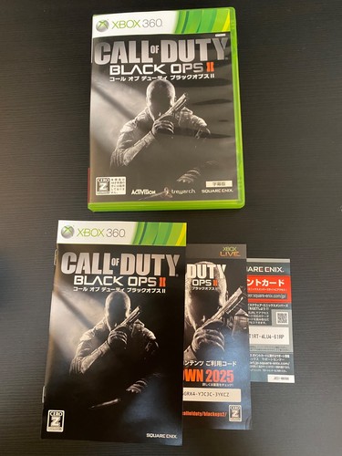 Call of Duty Black Ops II 2 CoD BO2 BO 2 Import Japan Xbox 360 Japanese ...