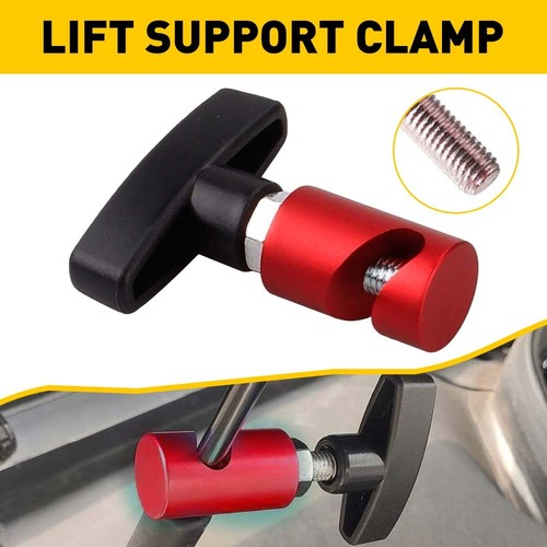Car Engine Hood Rod Lift Support Shock Clamp Prop Strut Stopper ...