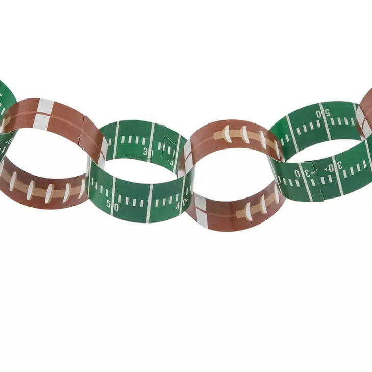 HL Fall Decor - DIY Football Paper Chain 2SETS | eBay