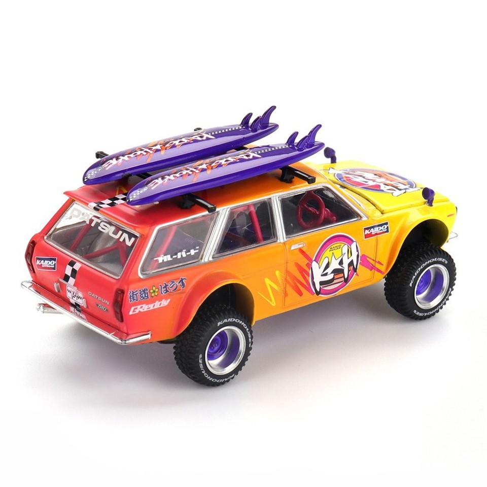 Mini GT 1/64 Datsun KAIDO 510 Wagon 4x4 Kaido ISLANDS V1 Diecast Model ...