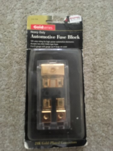Radio Shack Heavy Duty Gold Series Automotive Fuse Block 274-704 60 Amp ...