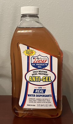 Lucas 10866 Anti-Gel Cold Weather Diesel Fuel Treatment Additive 1/2 ...