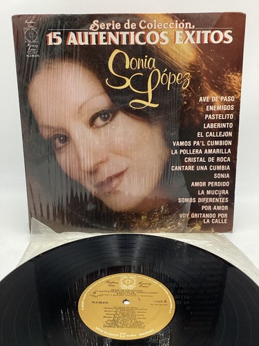 SONIA LOPEZ ~ 15 autenticos exitos (CBS VINYL LP MEXICO) NM- | eBay