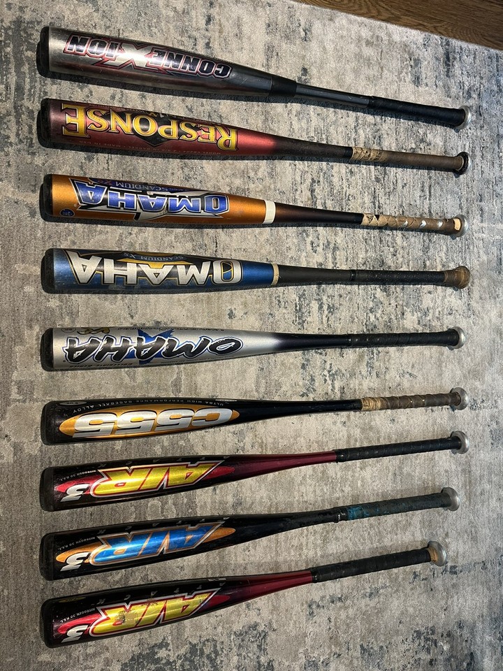 SELLING A SET TPX & EASTON BASEBALL BATS (9 TOTAL) | eBay