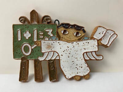 Hand Made Best Teacher Math Angel Christmas Tree Ornament Christian ...