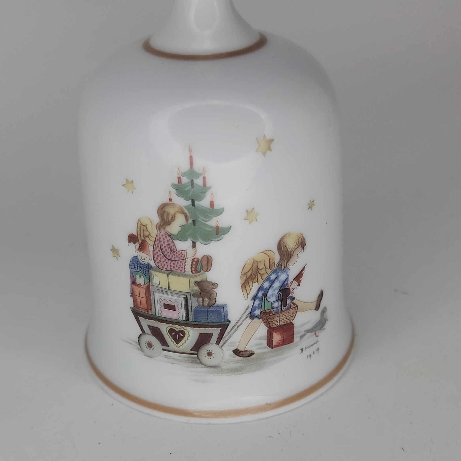 Lot of Goebel Germany Hummel Christmas Porcelain Bells: 1974, 1977-78 ...