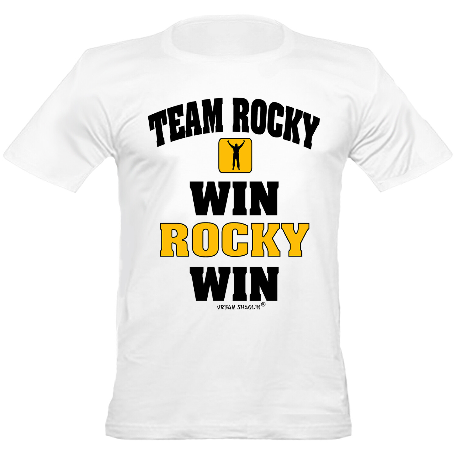 Win Rocky Win Quote, Rocky II Inspired Boxing Film, T-Shirt, Regular ...