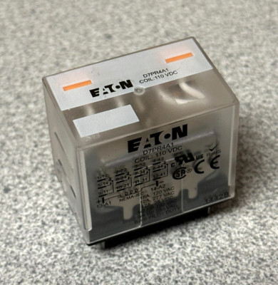 NEW EATON D7PR4A1 GENERAL PURPOSE ICE CUBE RELAY 4PDT 110VDC COIL | eBay