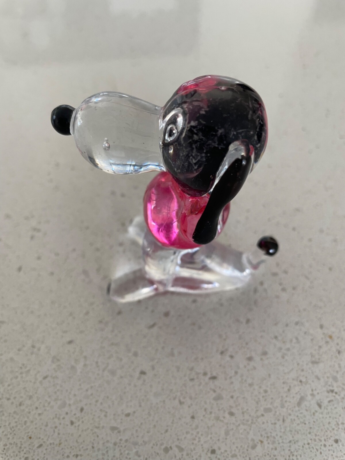 Vintage 1970 Crystalite Pets Figurines Hong Kong Cat, Snoopy Dog x2 ...