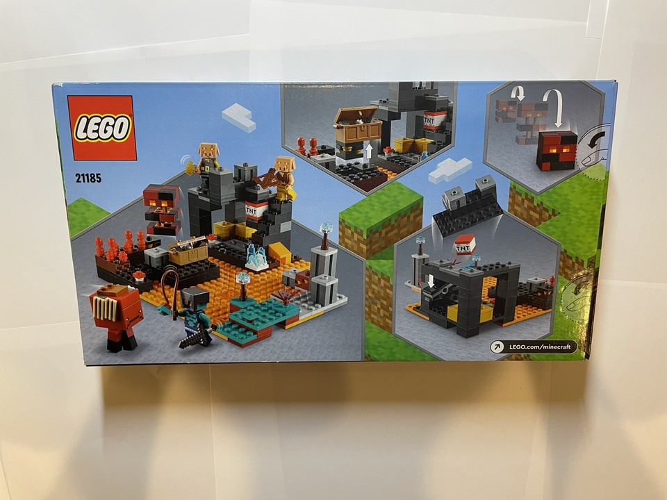 LEGO Minecraft The Nether Bastion (21185) New Sealed Box RETIRED ...