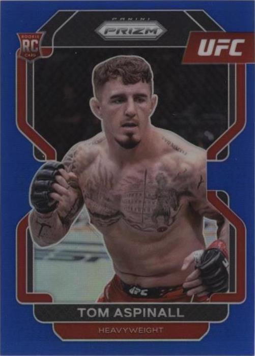 2022 Panini Prizm UFC - Tom Aspinall #134 Blue Prizm /199 (RC) for sale ...