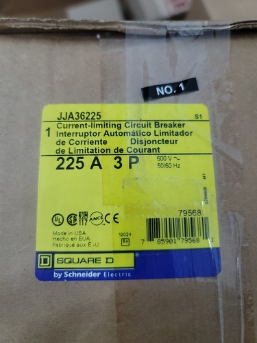 1 NEW Square D JJA36225 PowerPact I-Line Circuit Breaker 785901795681| eBay