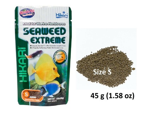 HIKARI Seaweed Extreme Pellets Small Size For Small Marine Herbivores 1 ...