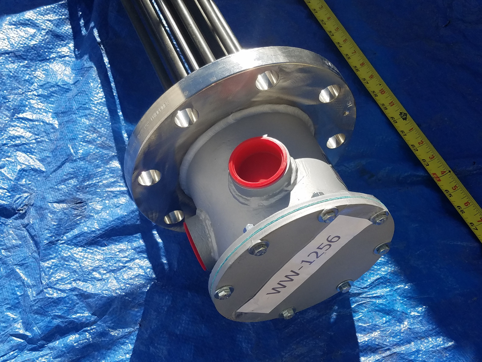 New GAUMER Flanged Heater S29175-01 A, 240V, 3Ph, 30Kw, 68" | eBay