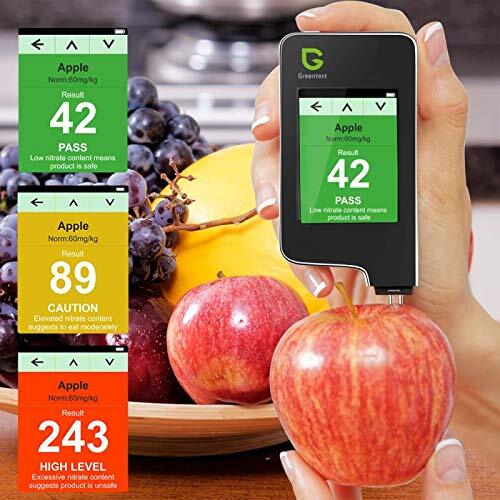 Greentest Instant Read Digital Nitrate Tester for Vegetable Fruit Meat ...