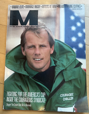 M The Civilized Man Magazine March 1985 Big Shots Rating Cultural IQ's ...