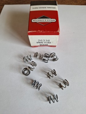 (10) OEM Genuine Briggs & Stratton Carburetor Mixture Needle Spring ...