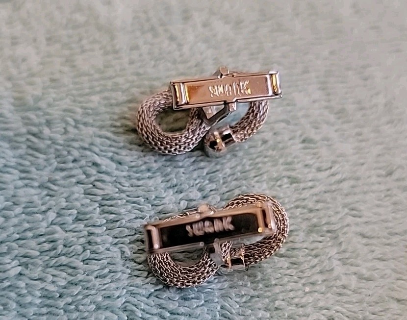 Lot 5 Pair Vintage Cufflinks Swank (2) Unmarked (2) Wiolys (1) Cuff ...