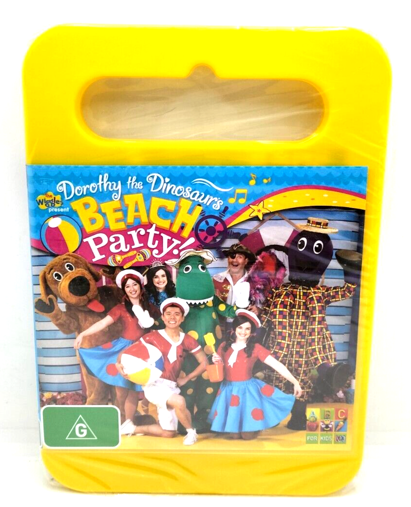 The Wiggles Dorothy The Dinosaur’s Beach Party DVD Reg 4 New Factory ...