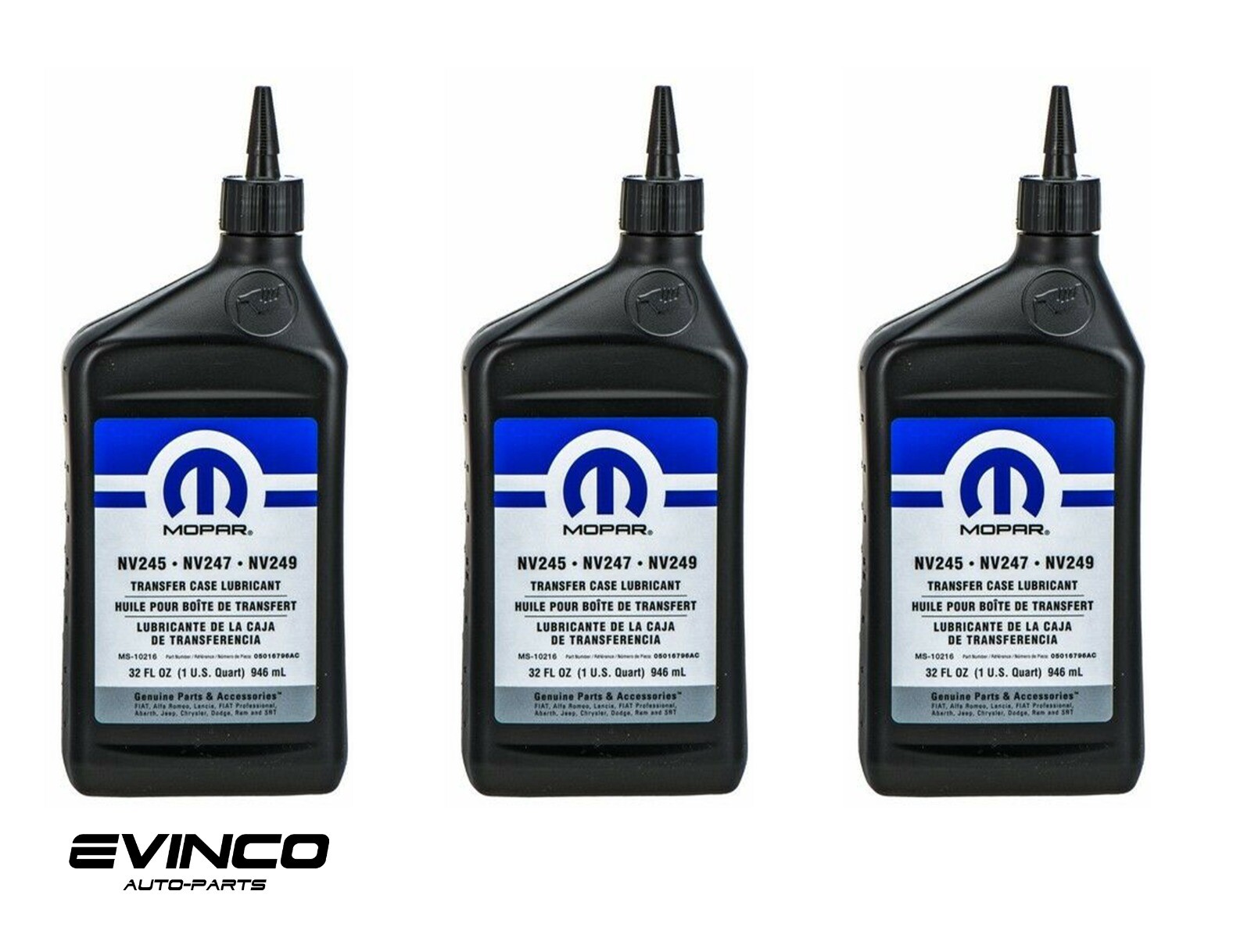 Mopar Transfer Case Fluid For Dodge Chrysler Jeep NV245 NV247 NV249 ...