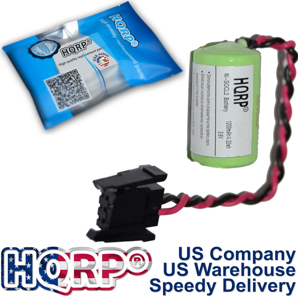 HQRP Battery for Eternacell B9650T, MICROLOGIX 1400 1500 Series Logic ...