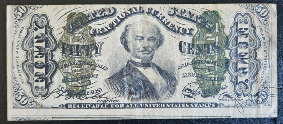 1863 United States Fractional Currency 50 Cents note Fifty Cents | eBay