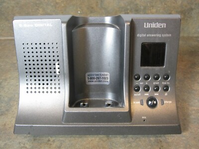 Uniden Phone Handset Charging Base/Answering Machine w/o Power TRU12803 ...