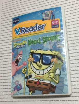 V. Reader VTech Game SpongeBob Model Sponge Kids Reading Education ...