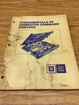 GM Product Service Training Fundamentals Of Computer Command Control | eBay
