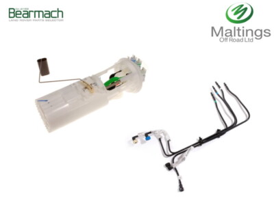 TD5 FUEL PUMP + PIPES WFX000280 WJP108110 FITS DISCOVERY 2 TD5 98-04 ...
