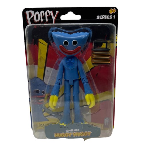 POPPY Playtime Smiling Huggy Wuggy 5" Posable Action Figure Series 1 | eBay
