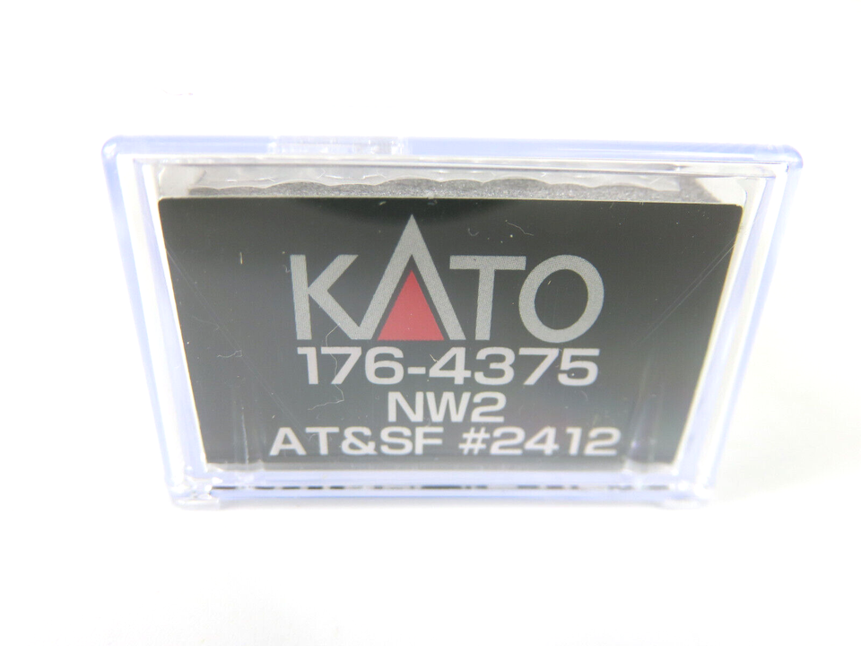 Kato 176-4375 N Scale ATSF Santa Fe EMD NW2 Switcher Diesel Locomotive ...