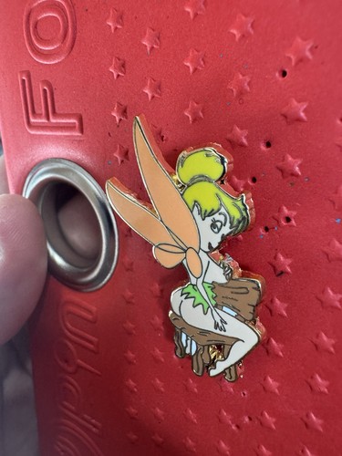 Disney Tinker Bell Straddling A Wood Chair Fantasy Pin LE 100 Orange | eBay