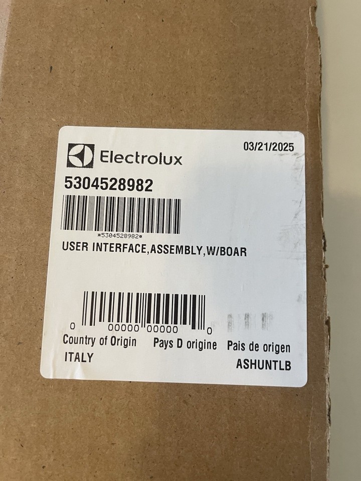 5304528982 Electrolux Frigidaire Dishwasher User Interface Board OEM | eBay
