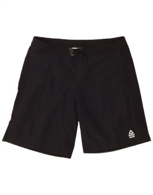 REEBOK Mens Swimming Shorts Large Black Polyester AQ19 | eBay